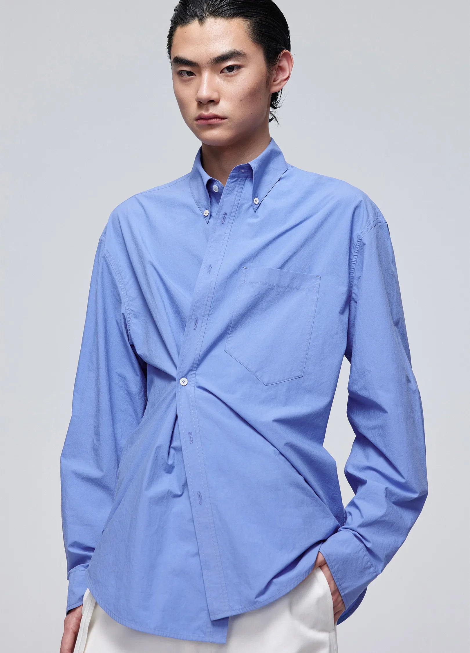 Side Button Shirt – VERSEAS